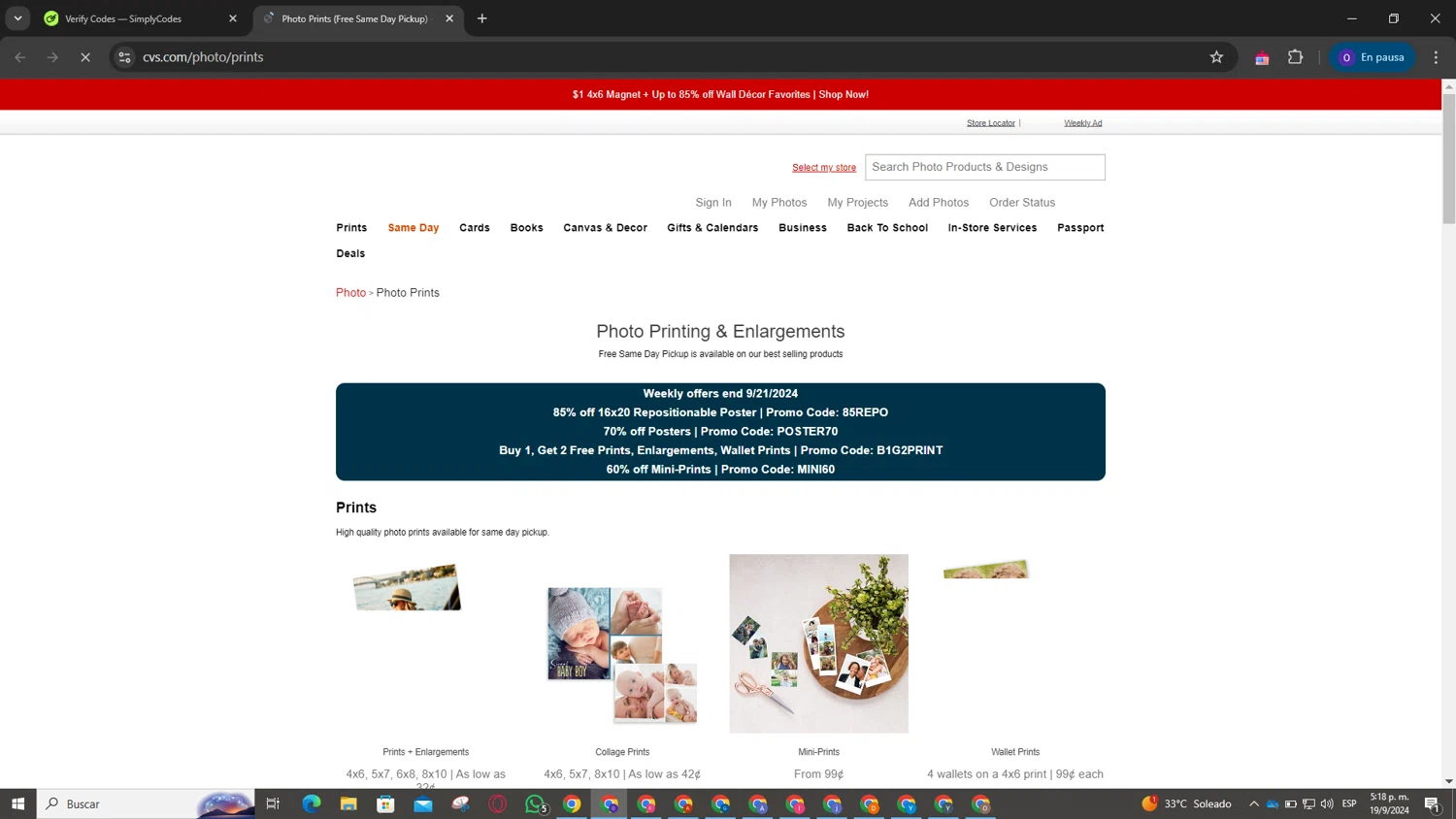CVS Photo Coupons - 50% Off | September 2024