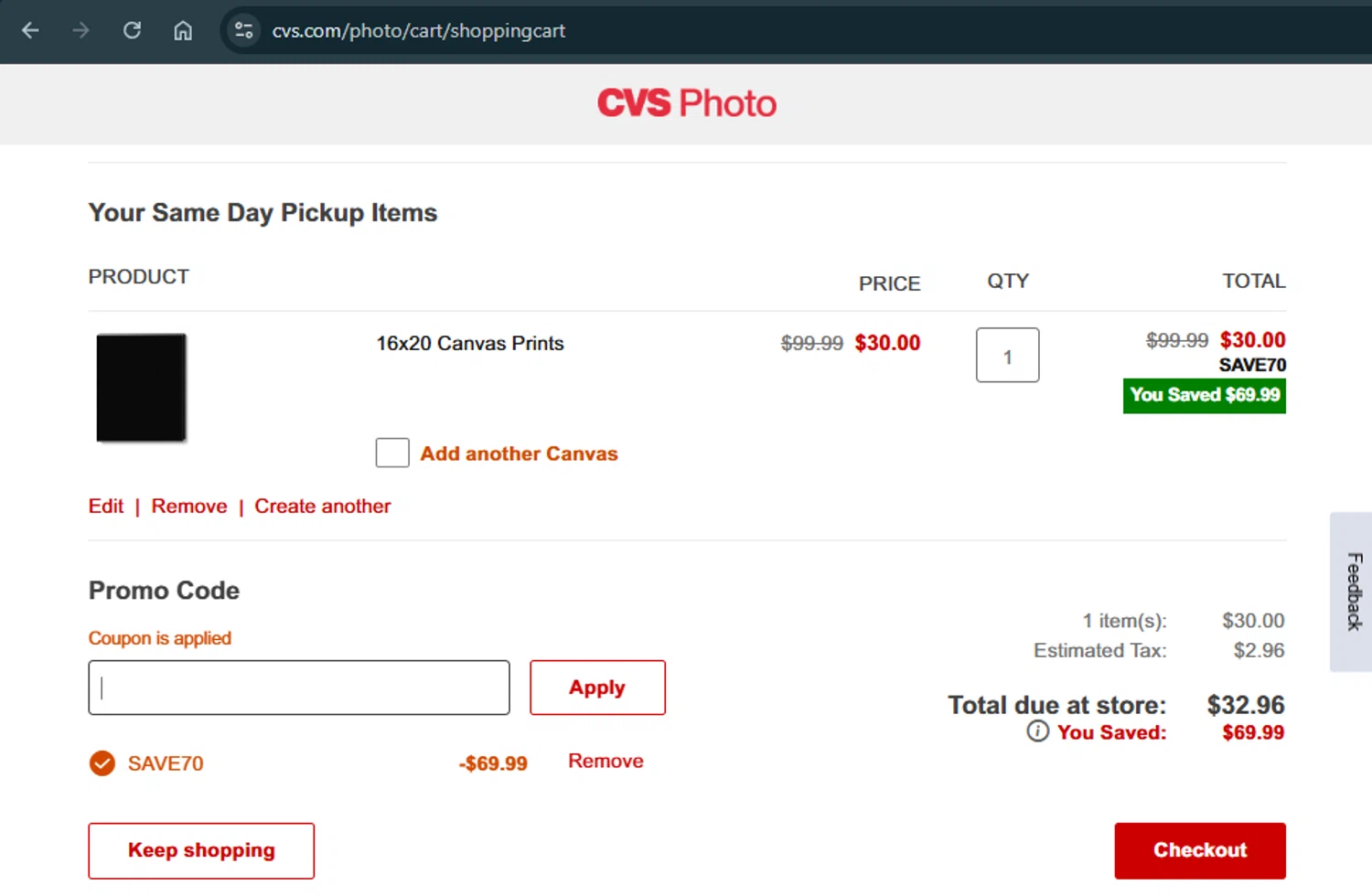 CVS Photo Promo Codes - 30% Off (6 Verified) Nov 2025