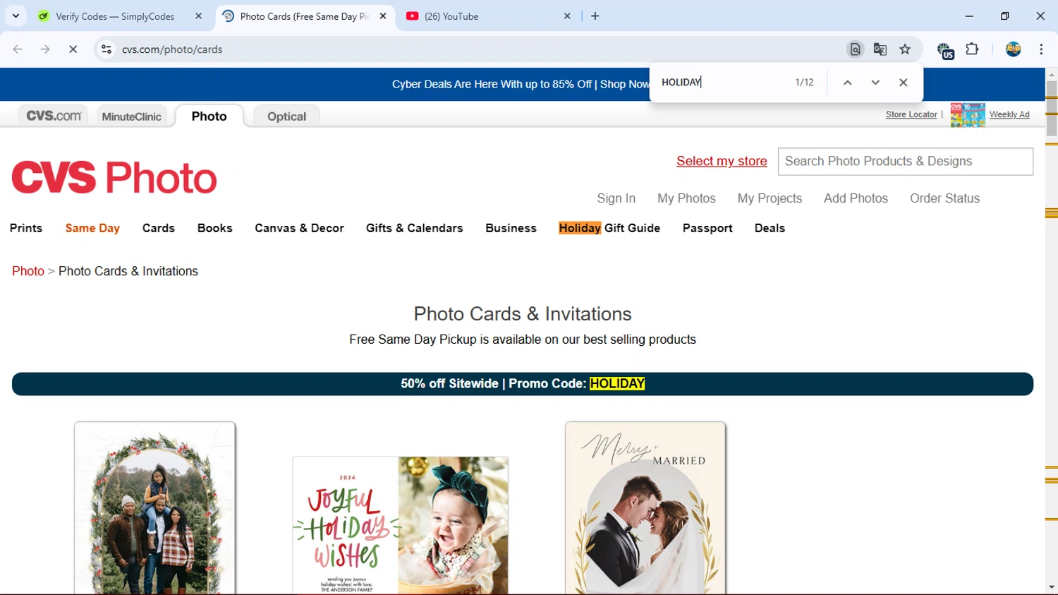 CVS Photo Coupons - 15% Off | December 2024