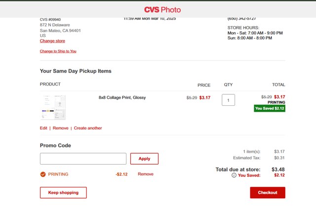 CVS Photo Promo Codes (8 Verified) - 30% Off w/Code May 2025