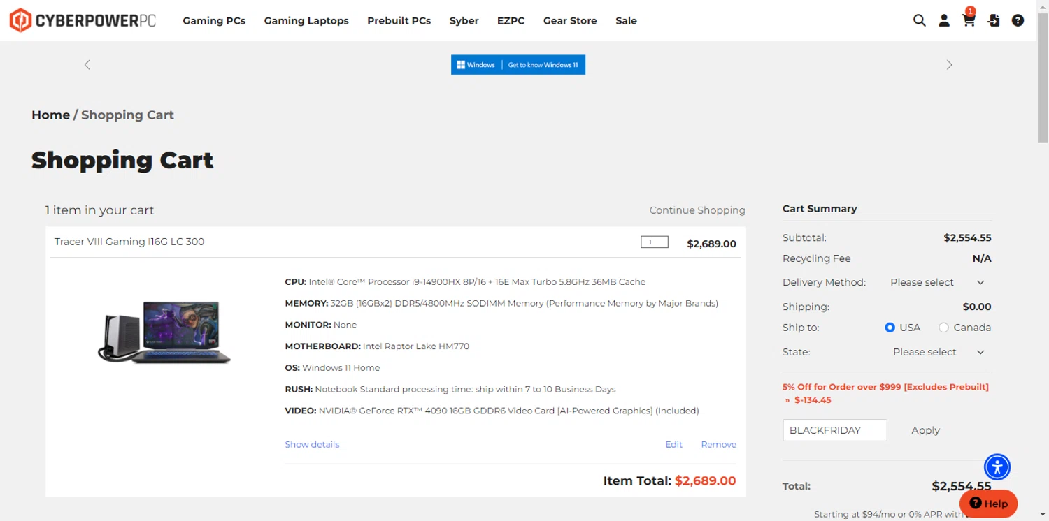 CyberPowerPC Coupons - 5% Off | January 2025