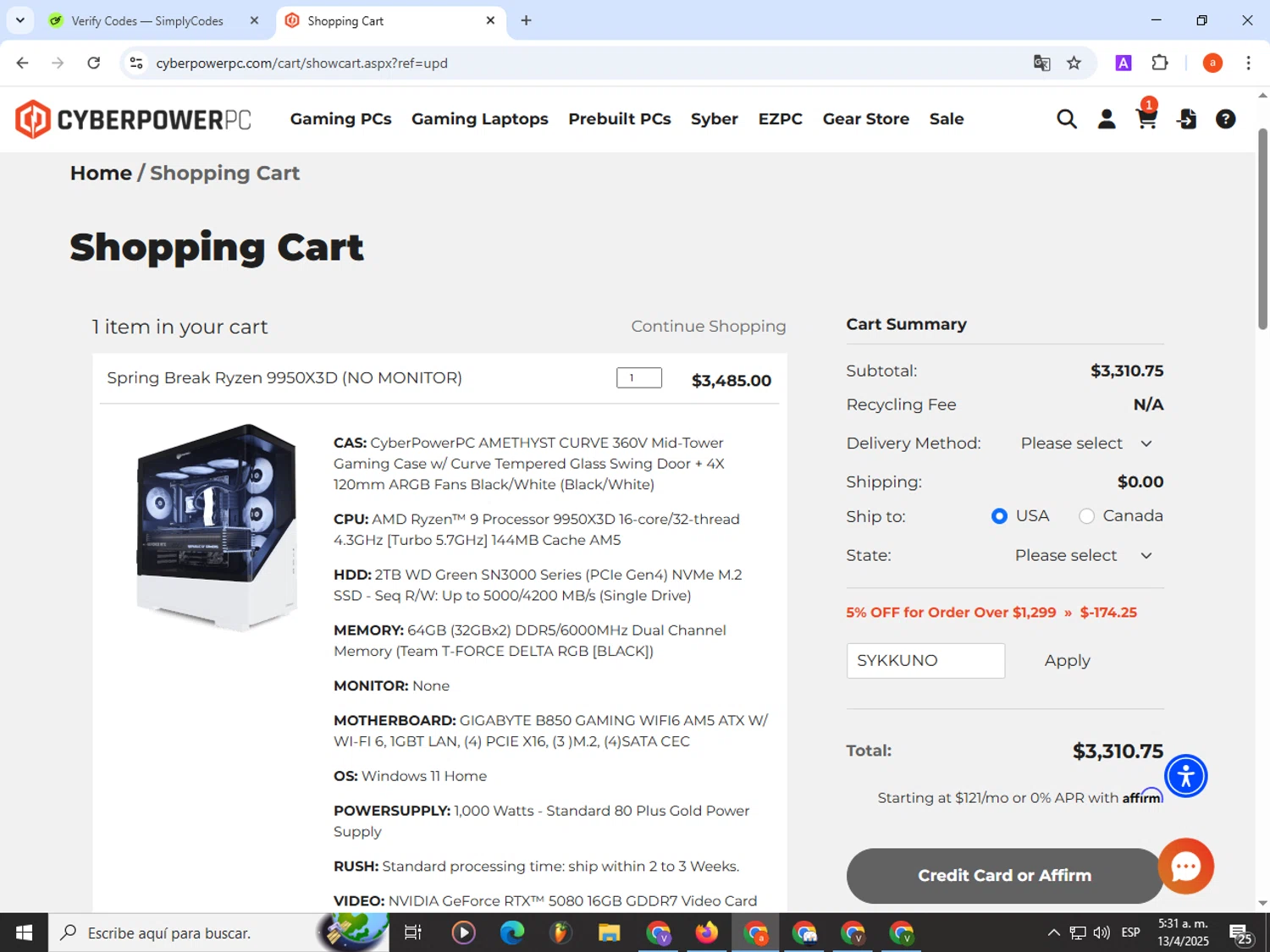 CyberPowerPC Promo Codes - 5% Off (4 Verified) Jul 2025