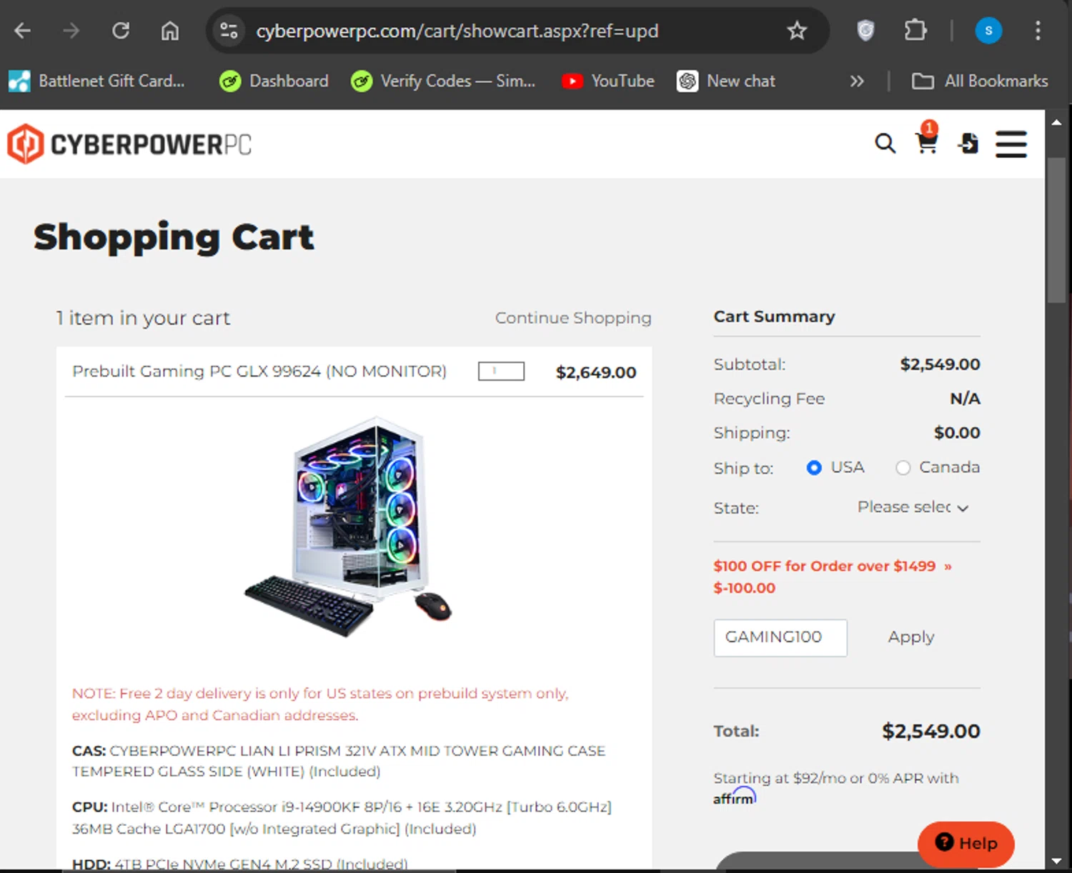 CyberPowerPC Coupons - 5% Off | September 2024