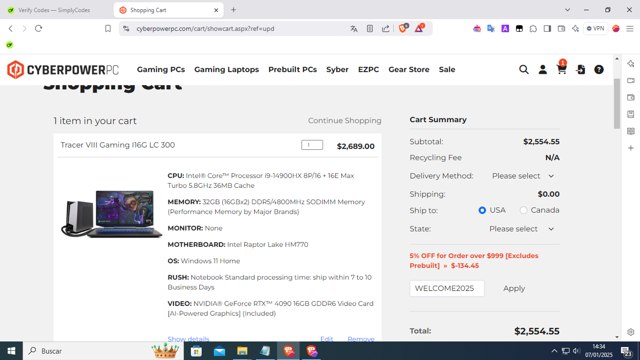 CyberPowerPC Coupon Codes (3 Verified) - 5% Off Mar 2025
