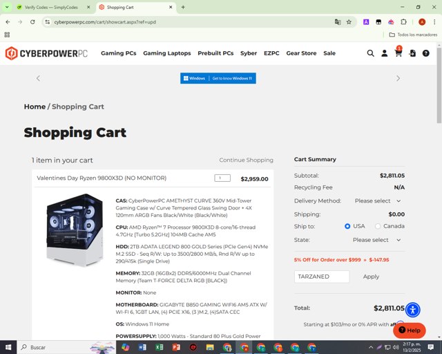 CyberPowerPC Coupon Codes (3 Verified) - 5% Off Mar 2025