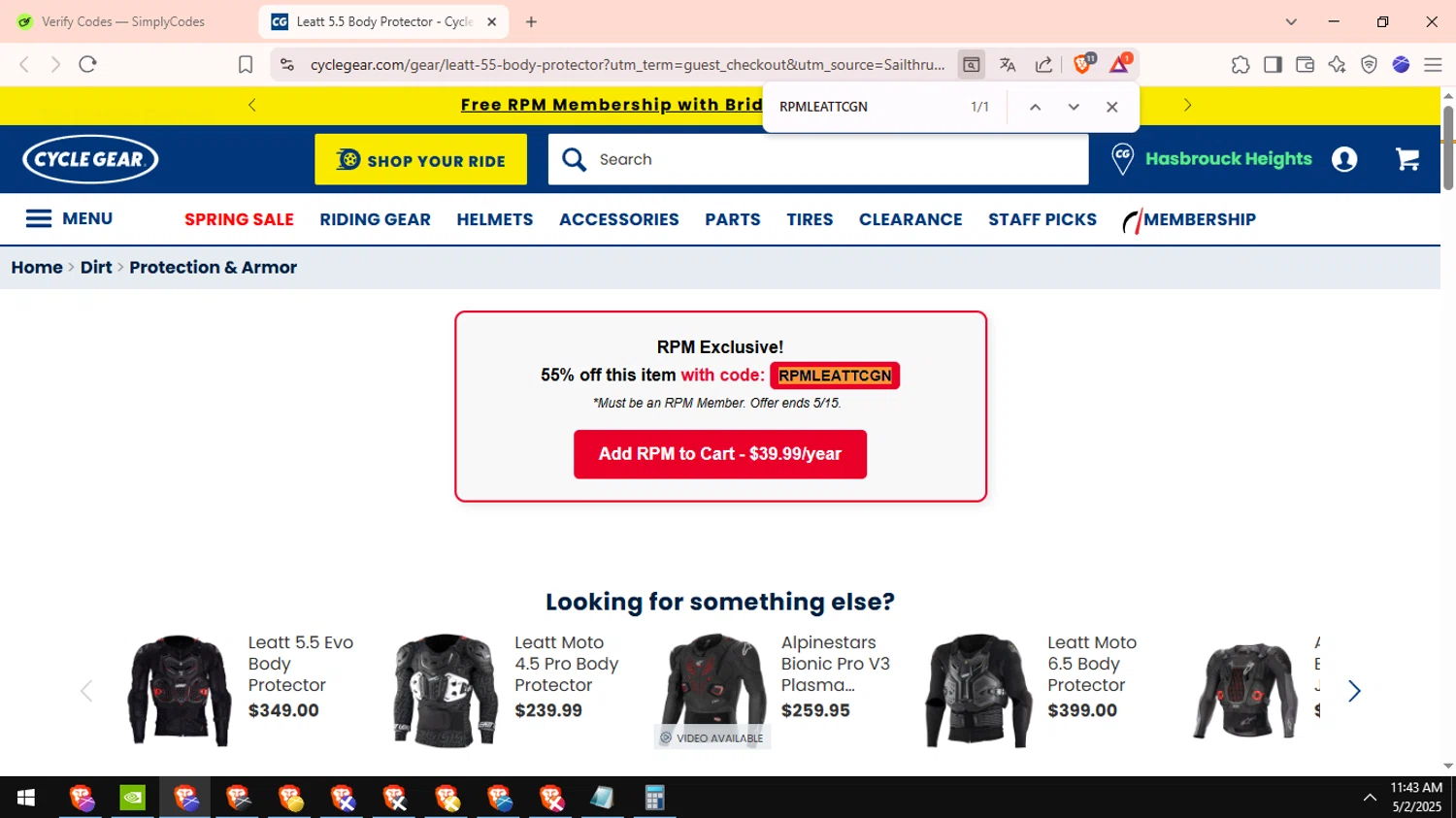 Cycle Gear Promo Codes (1 Verified) - 10% Off Aug 2025