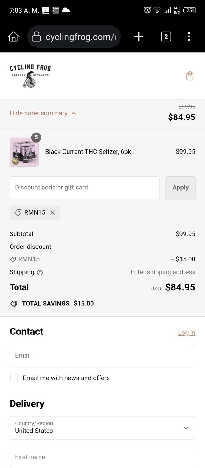 Cycling Frog Discount Codes - 25% Off | September 2024