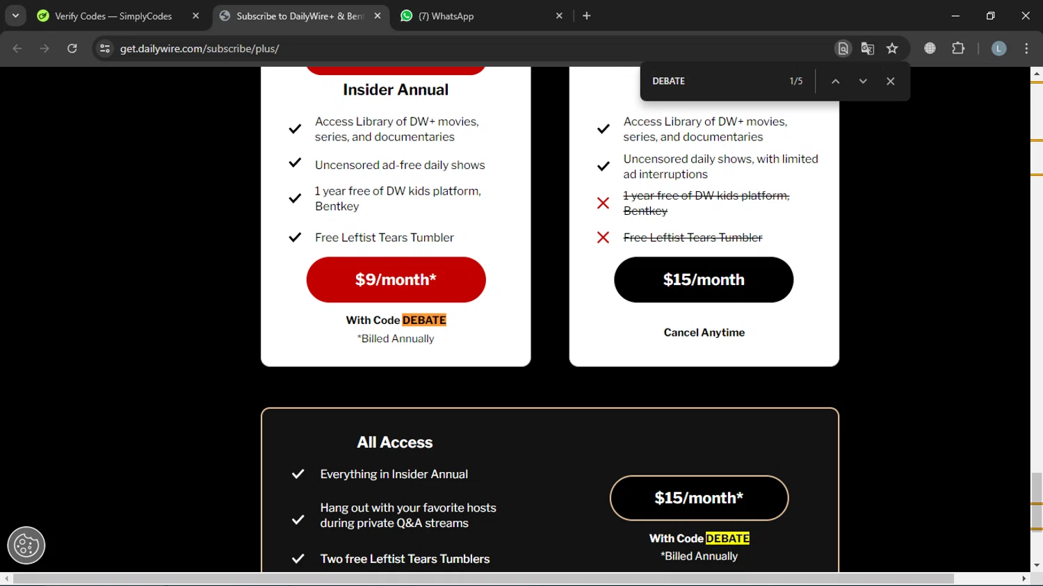 DailyWire Promo Codes – 47% Off | July 2024