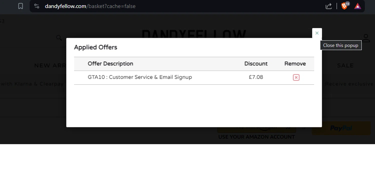 Dandy Fellow Discount Codes - 15% Off | October 2024