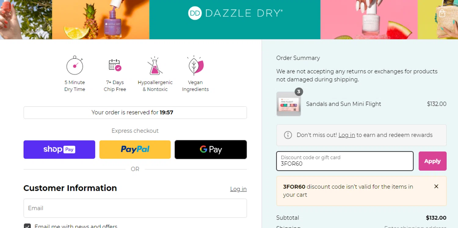 Dazzle Dry Coupon Codes - 15% Off Discount Codes in August 2024 | SimplyCodes