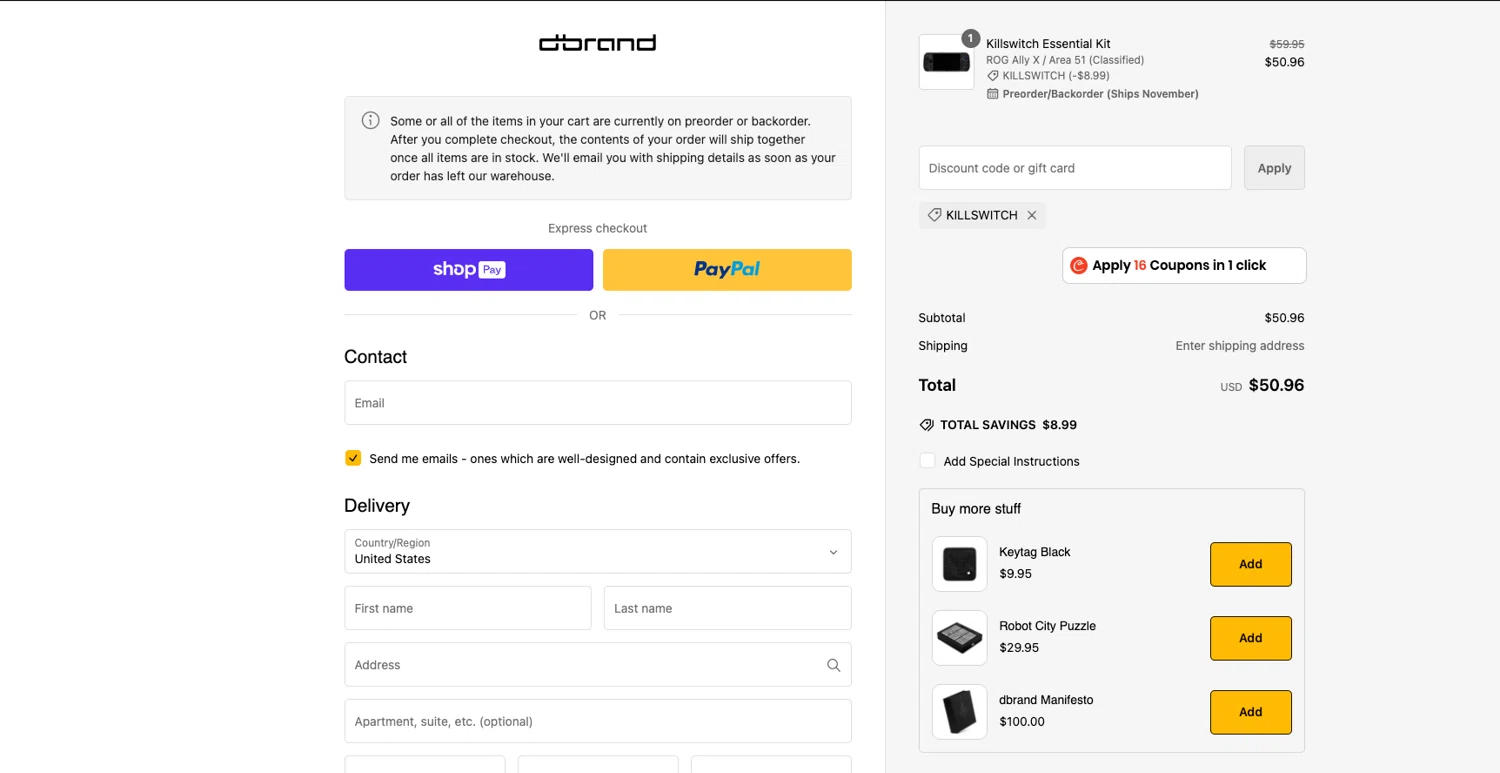 dbrand Coupons - 30% Off | December 2024