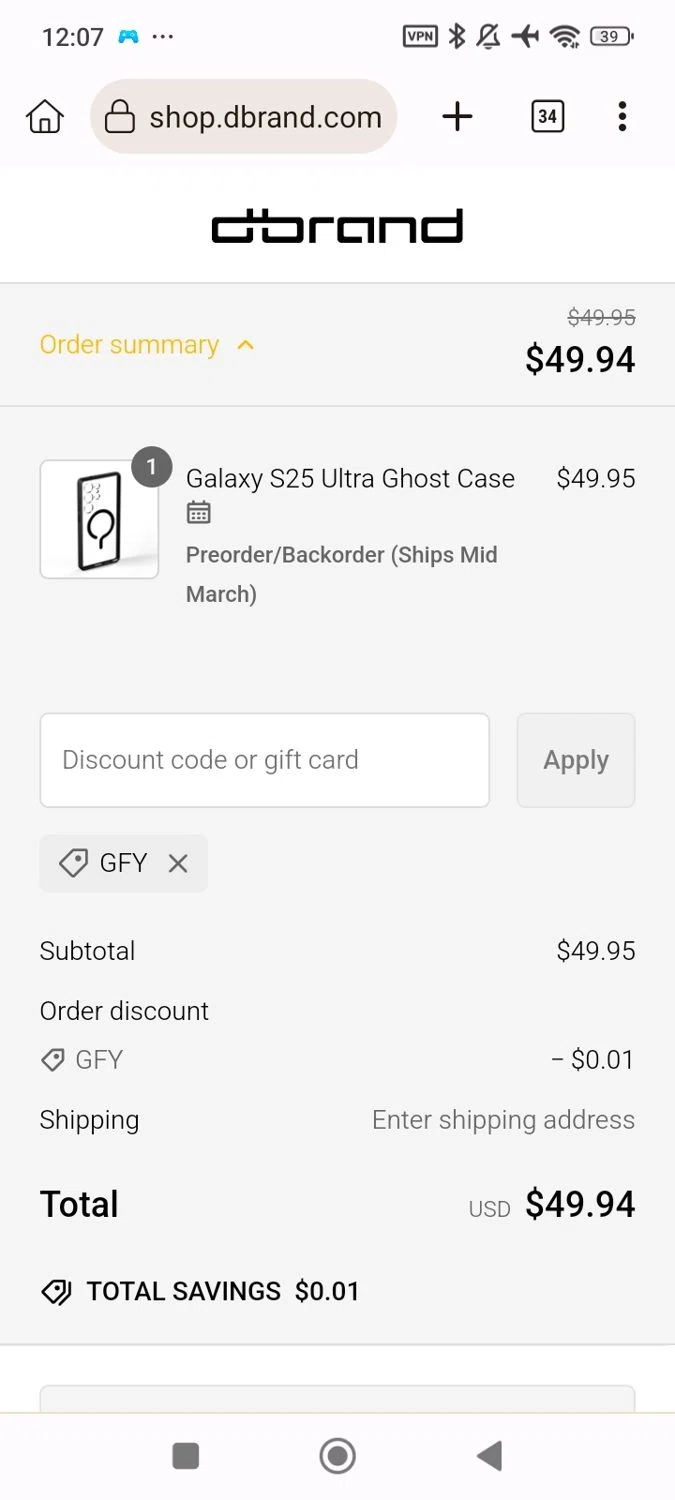 dbrand Coupon Codes (4 Verified) - 10% Off Sitewide Mar 2025