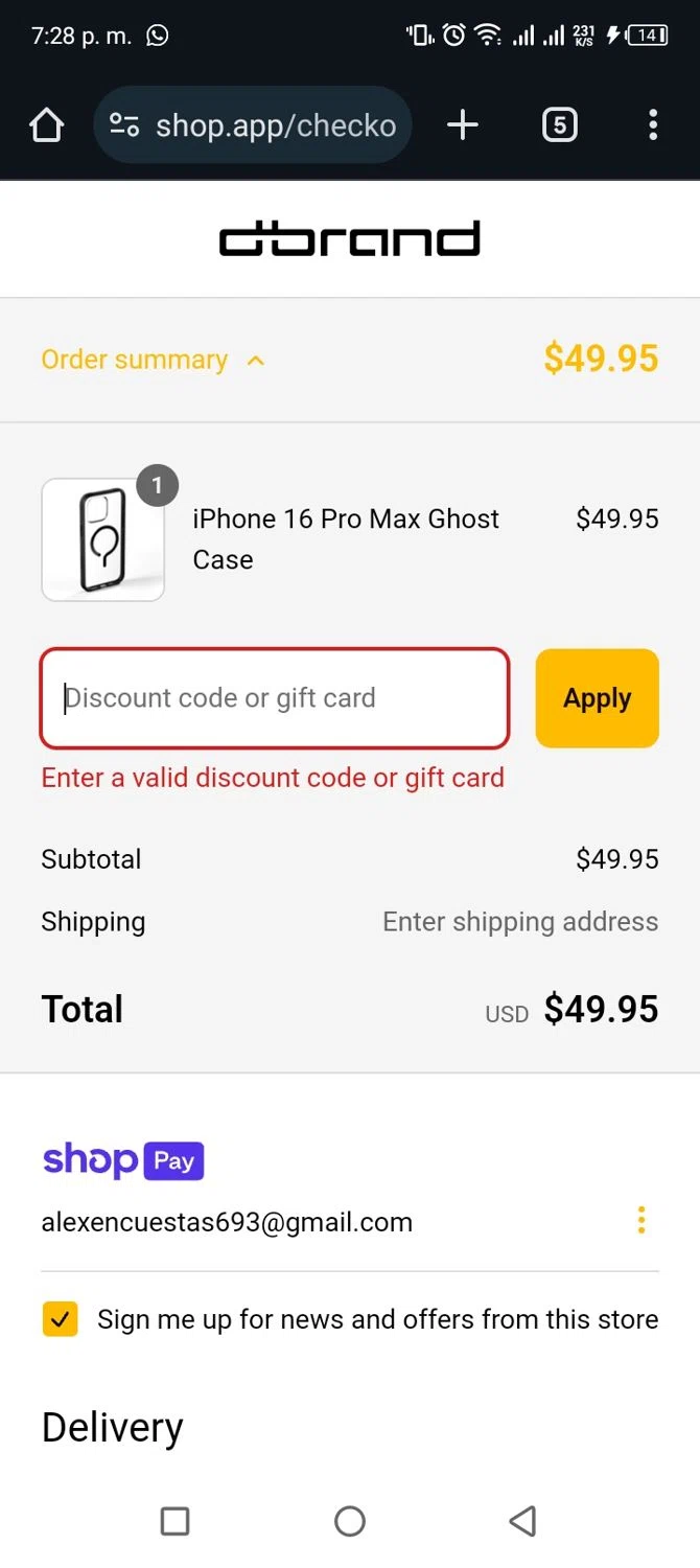 dbrand Coupon Codes (2 Verified) - 10% Off Sitewide Apr 2025