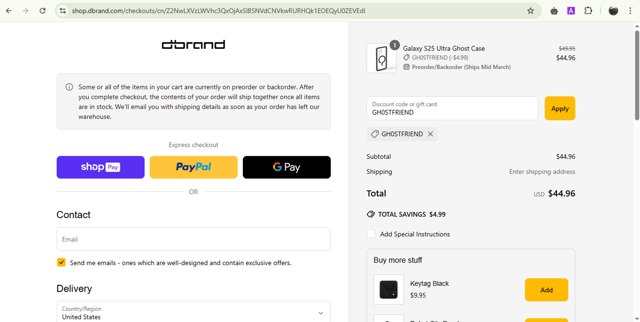 dbrand Coupon Codes (2 Verified) - 10% Off Sitewide Apr 2025