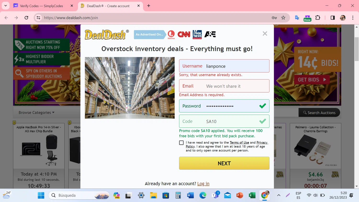 DealDash Promo Codes – 50% Off | December 2023
