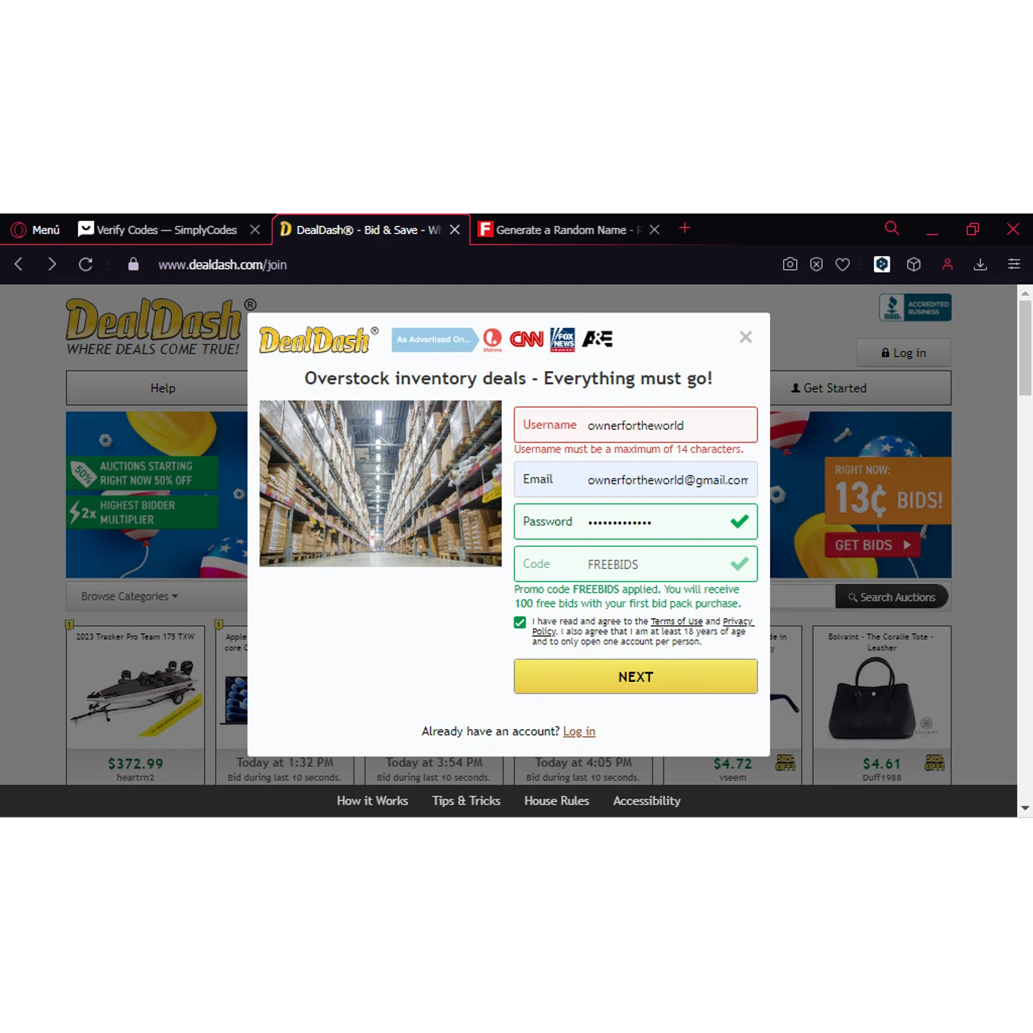 50% off DealDash Promo Codes | September 2023 | SimplyCodes