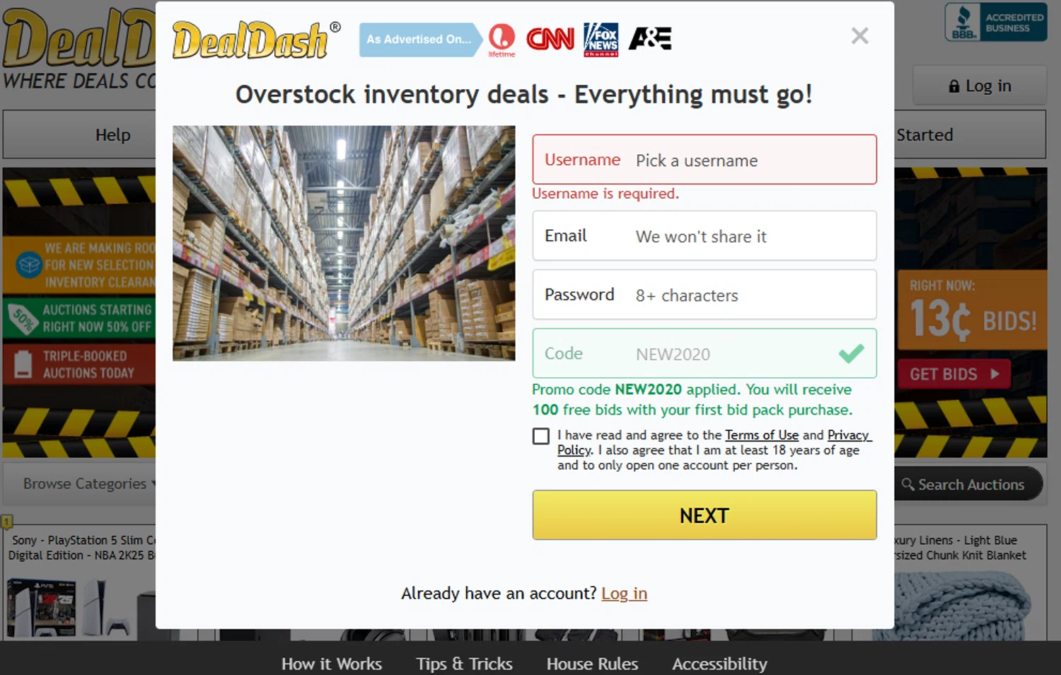 DealDash Promo Codes - 50% Off (29 Verified) Sep 2025