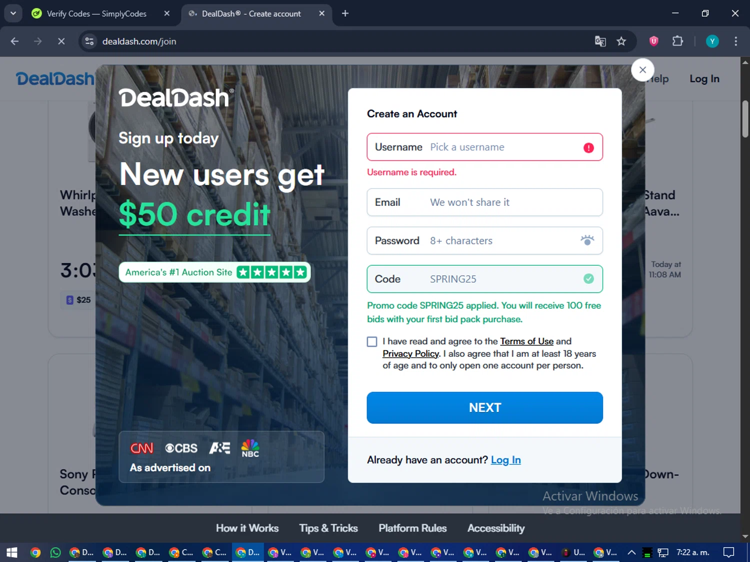 DealDash Promo Codes - $50 Off (29 Verified) Nov 2025