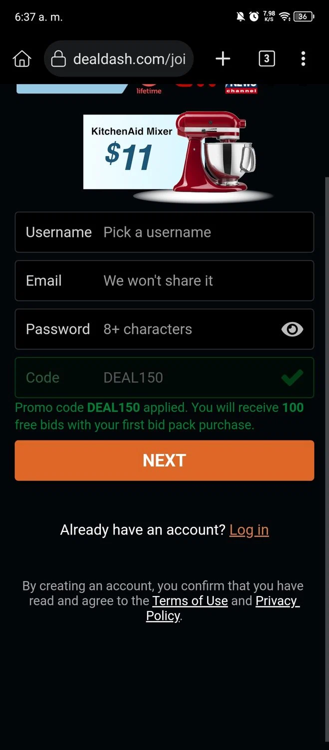 DealDash Promo Codes - 50% Off (29 Verified) Sep 2025