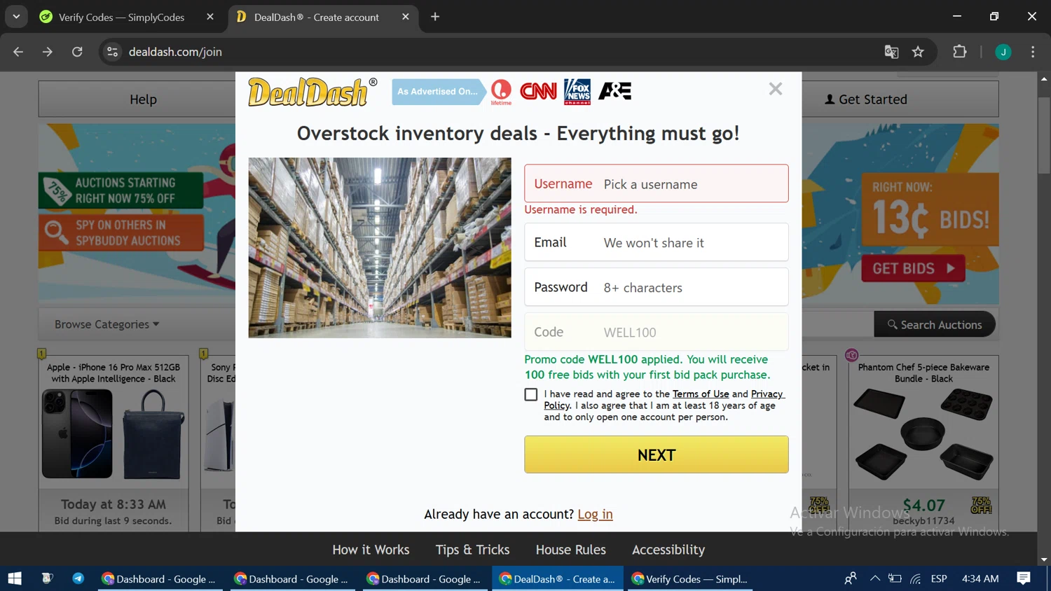 DealDash Promo Codes - 50% Off (29 Verified) Sep 2025