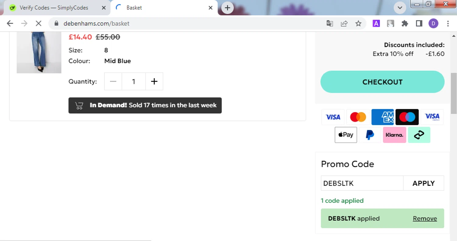 Debenhams Discount Codes - 20% Off | September 2024