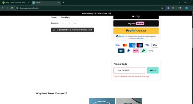 Debenhams Promo Codes - 20% Off (9 Verified) Jul 2025
