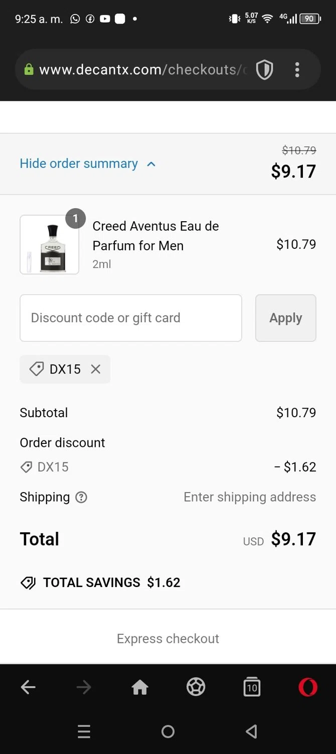 DecantX Discount Codes - 15% Off | January 2025