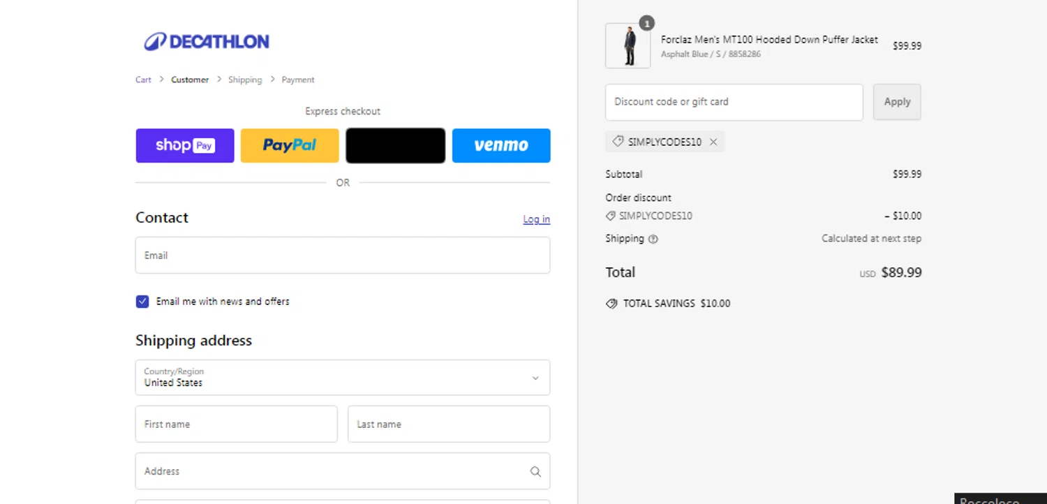 Decathlon Discount Codes - 10% Off | November 2024