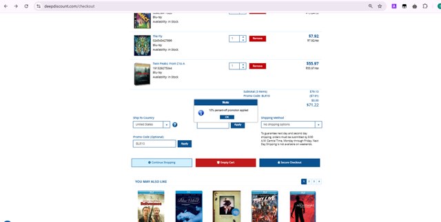 Deep Discount Promo Codes (4 Verified) - 10% Off May 2025