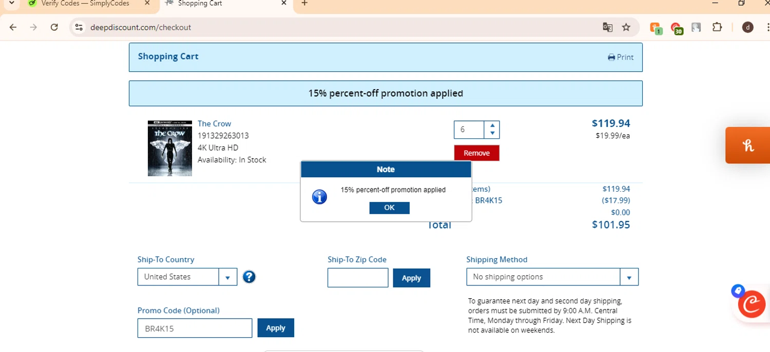 Deep Discount Promo Codes - 10% Off | November 2024