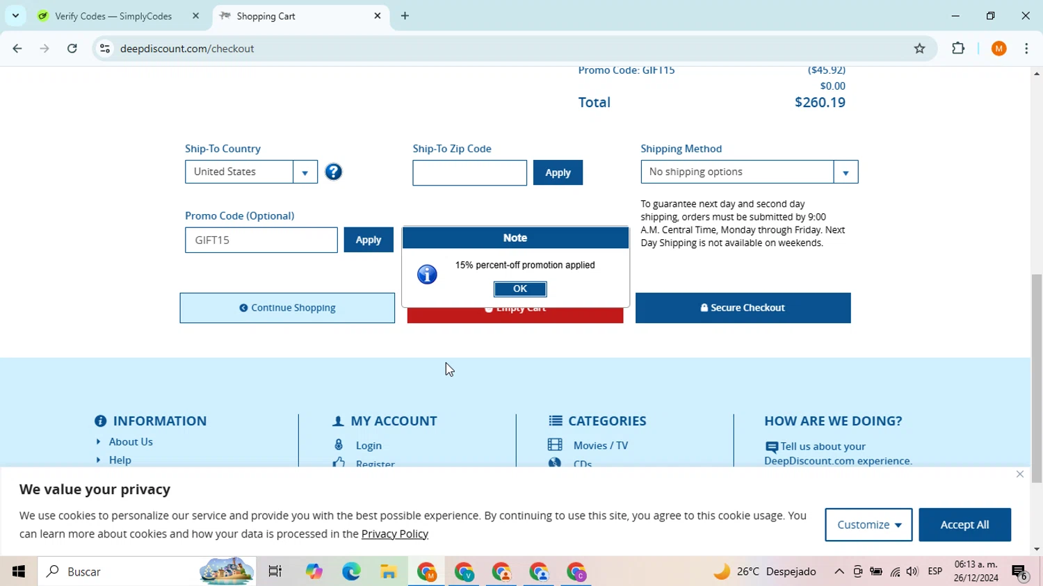 Deep Discount Promo Codes (8 Verified) - 10% Off Jan 2025