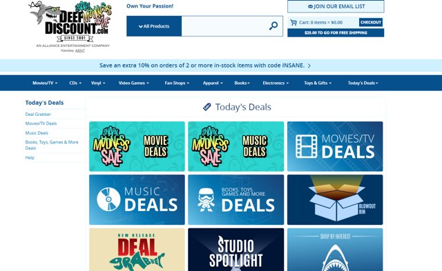 Deep Discount Promo Codes (5 Verified) - 20% Off Apr 2025