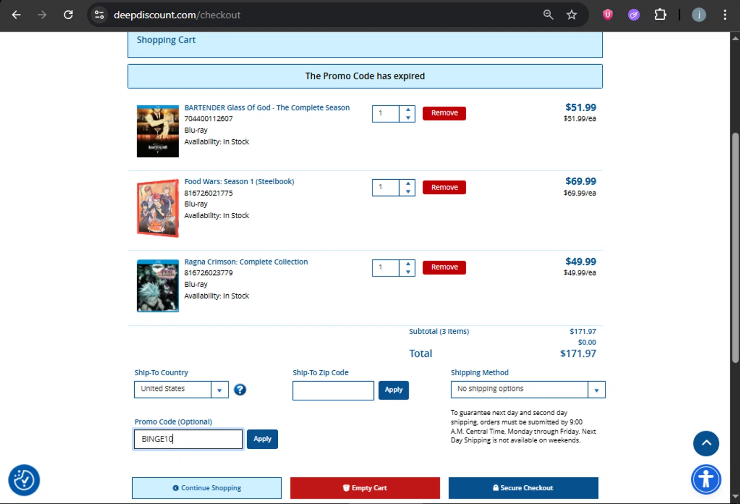 Deep Discount Promo Codes - 10% Off (4 Verified) Dec 2025