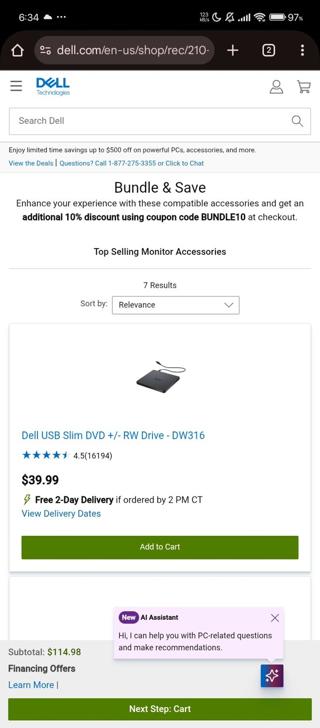 Dell Discount Codes - 10% Off (1 Verified) Oct 2025