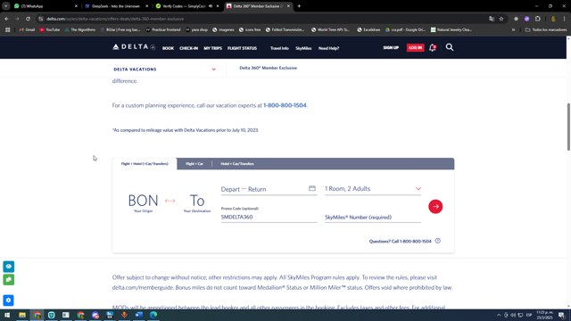 Delta Air Lines Promo Codes (3 Verified) - $100 Off Apr 2025