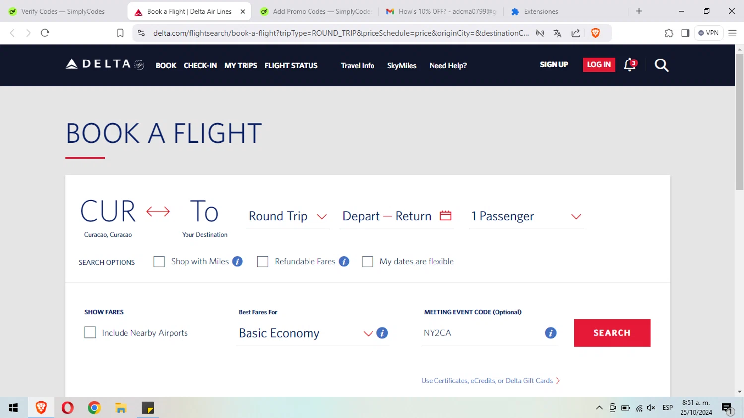 Delta Air Lines Promo Codes & Black Friday 2024 Deals - $75 Off