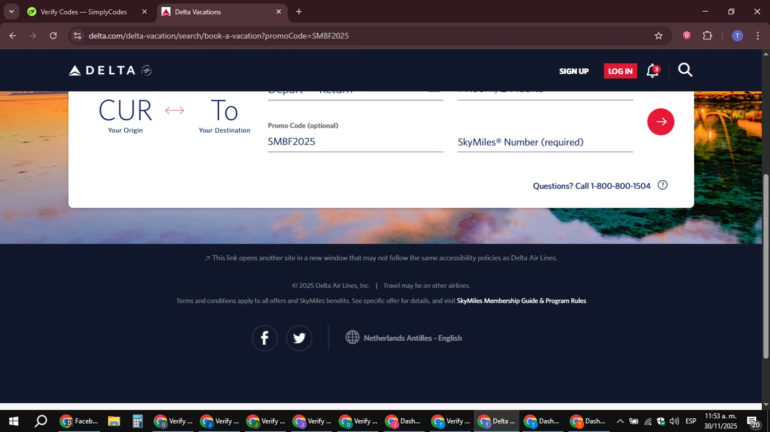 Delta Air Lines Promo Code - $250 Off (Verified) Dec 2025