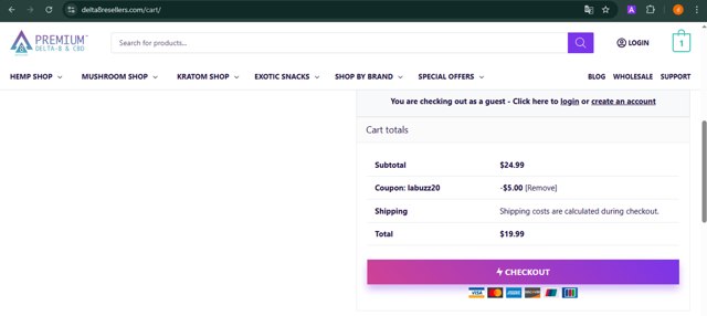 Delta 8 Resellers Promo Code (27 Verified) - 25% Off Mar 2025