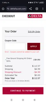 Delta Faucet Promo Codes - 10% Off Coupons Apr 2026