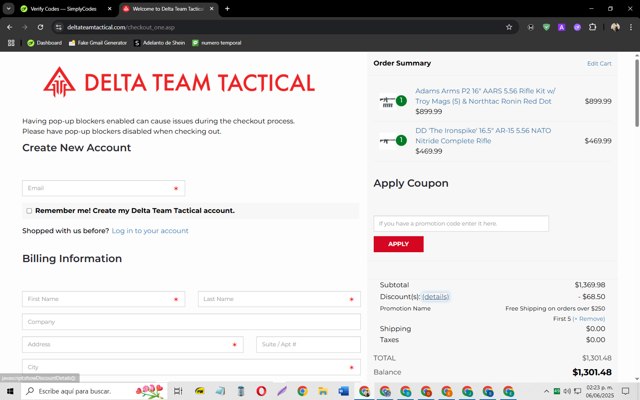 Delta Team Tactical Promo Codes - 10% Off Jul 2025