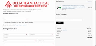 Delta Team Tactical Promo Code (7 Verified) - 10% Off Feb 2025