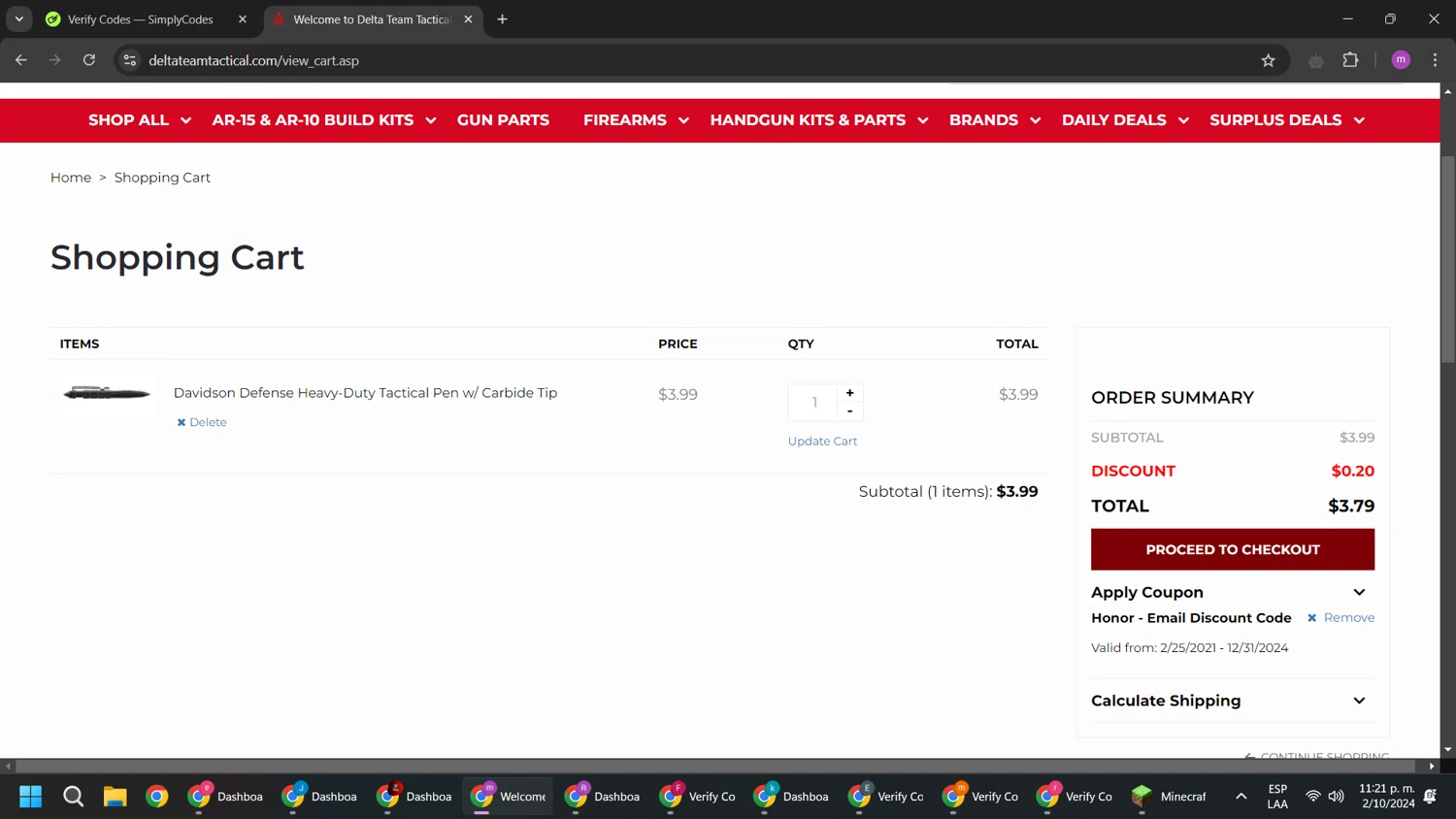 Delta Team Tactical Coupons - $5 Off | November 2024