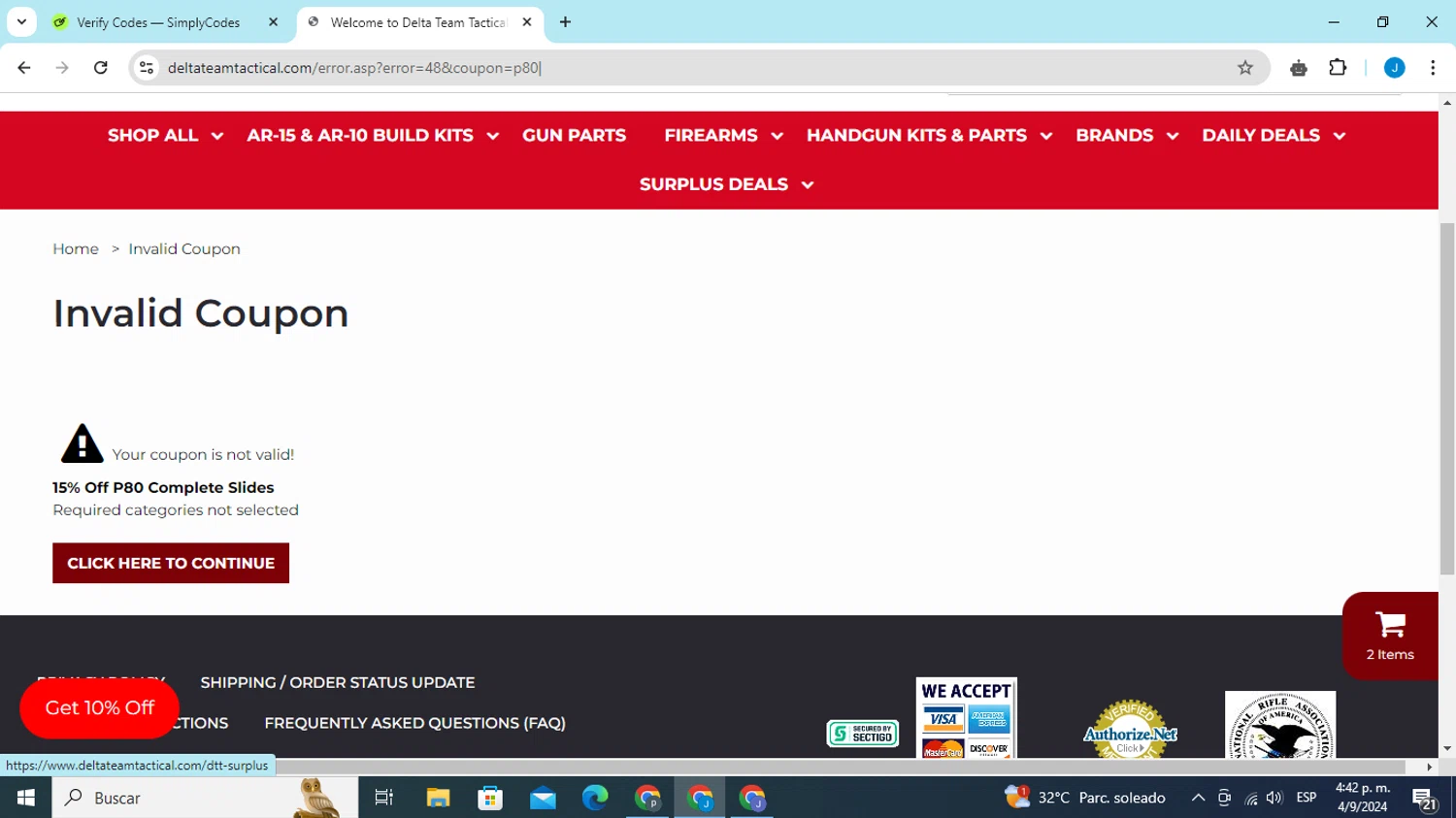 Delta Team Tactical Coupons - $5 Off | October 2024