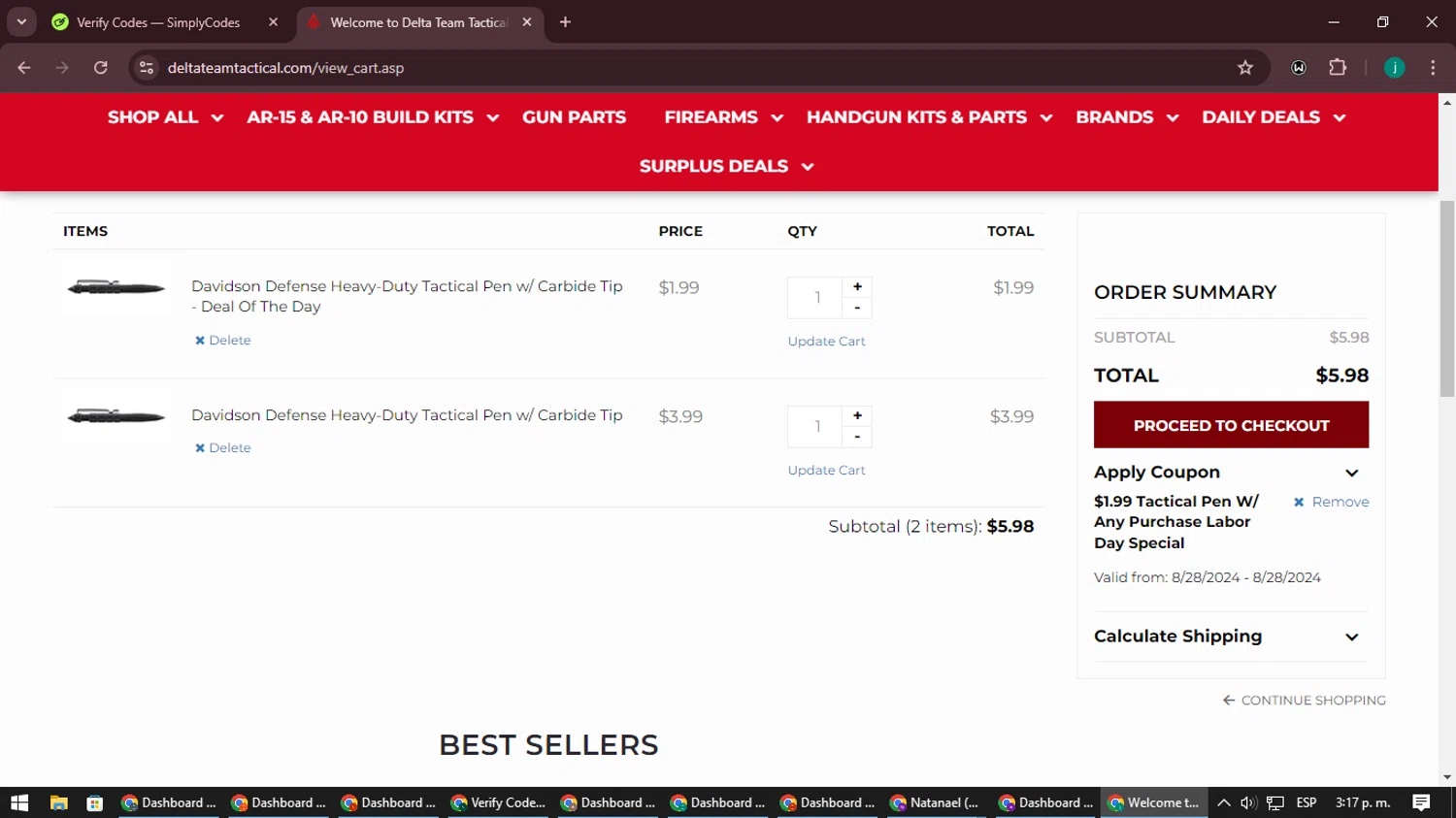 Delta Team Tactical Coupons - $5 Off | October 2024