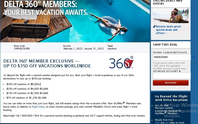 Delta Vacations Promo Codes - $50 Off Coupons Sep 2025