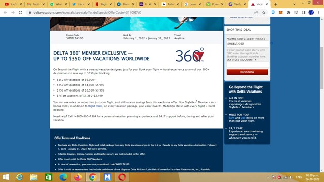 Delta Vacations Promo Codes - $50 Off Coupons Sep 2025