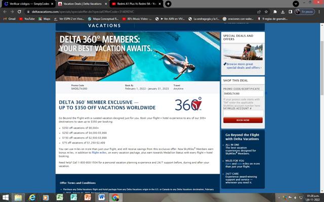 Delta Vacations Promo Codes - $25 Off Coupons Oct 2025