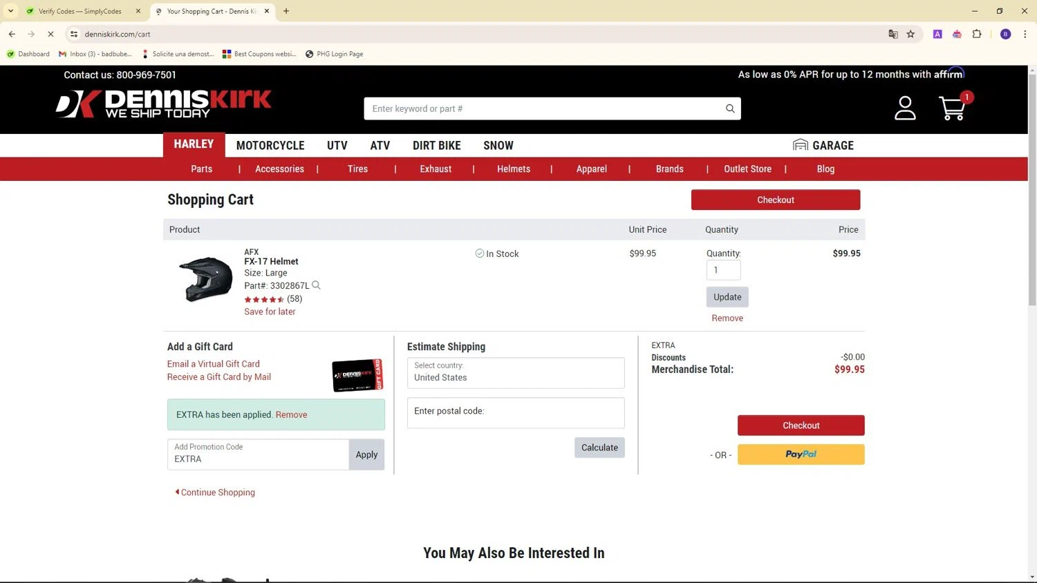 Dennis Kirk Promo Codes – 15% Off | August 2024