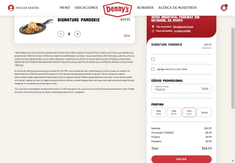 Denny's Coupons - 25% Off | January 2025
