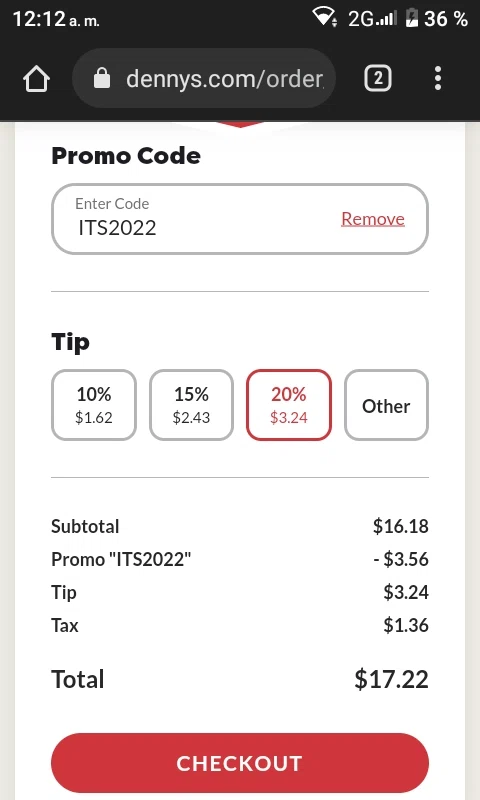 Denny's Coupons - 25% Off | January 2025